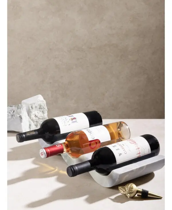 GAURI KOHLI Georgia Onyx Wine Bottle Holder