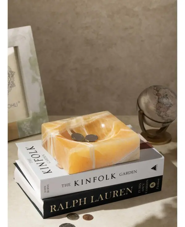 GAURI KOHLI Marigold Onyx Small Bowl