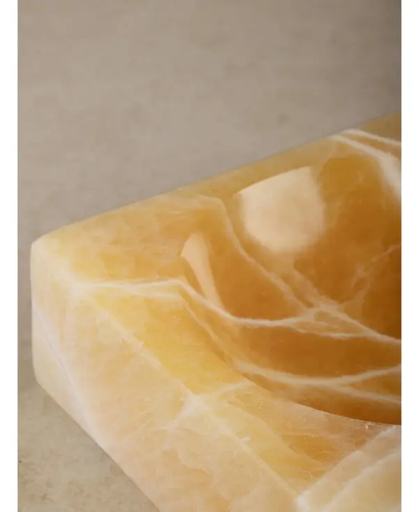GAURI KOHLI Marigold Onyx Small Bowl