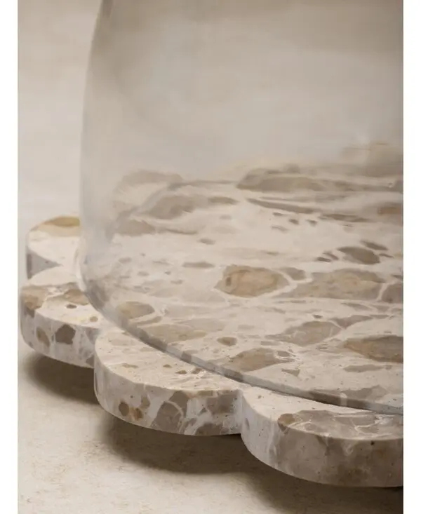 GAURI KOHLI Viola Serving Board With Cloche