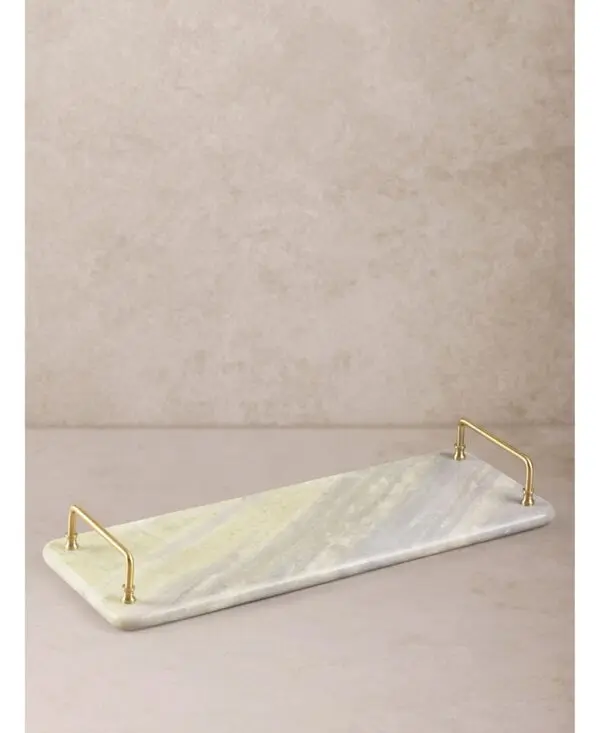 GAURI KOHLI Osaka Green Onyx Tray