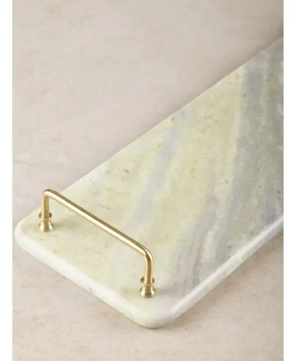 GAURI KOHLI Osaka Green Onyx Tray