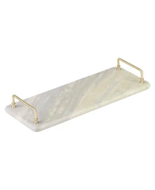 GAURI KOHLI Osaka Green Onyx Tray - Shades Of Green