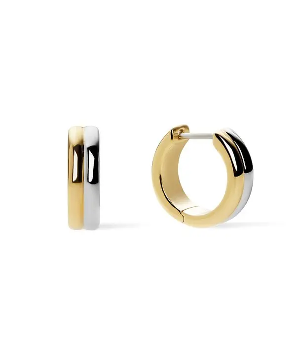 ANA LUISA Asher Huggie Hoop Earrings - Gold