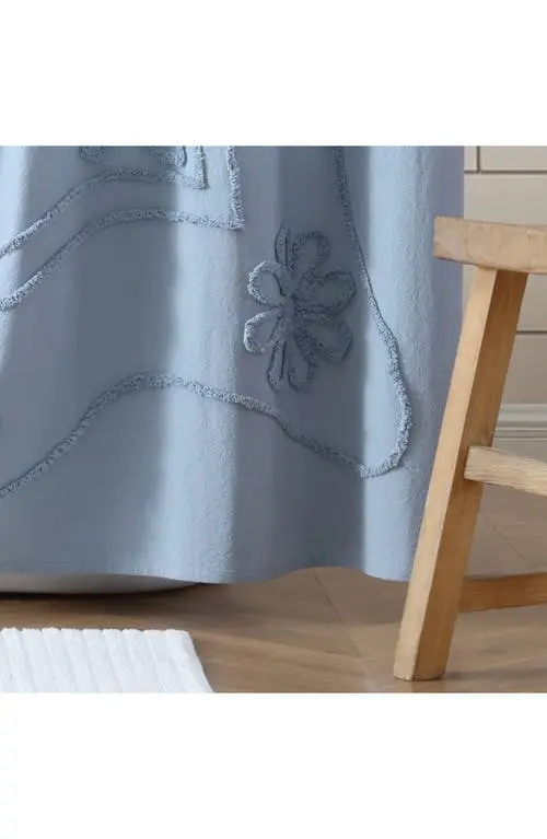 PERI HOME Retro Scroll Shower Curtain