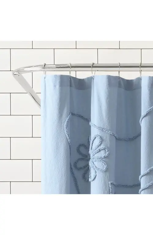 PERI HOME Retro Scroll Shower Curtain