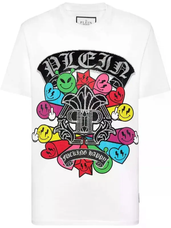 Philipp Plein Logo-print T-shirt - White