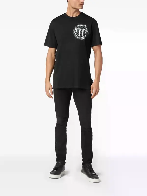 Philipp Plein Hexagon T-shirt - Black