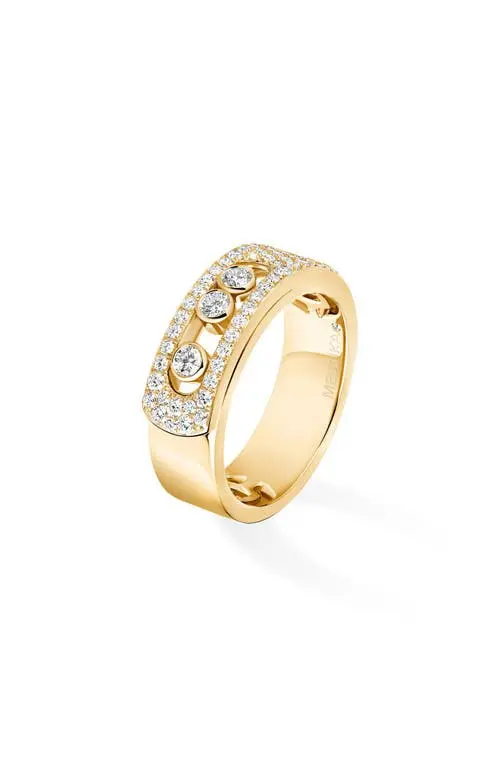 Messika Move Noa Pavé Diamond Band Ring