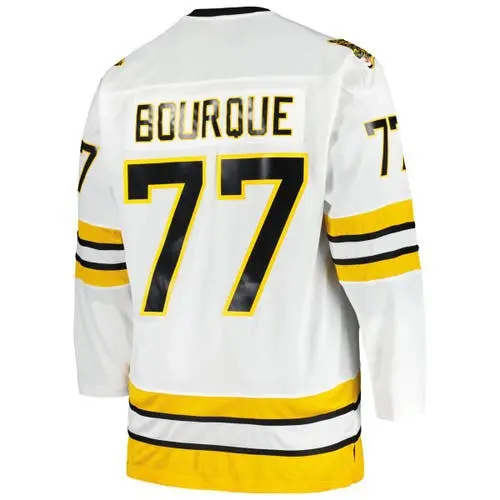 Mitchell & Ness Ray Bourque Boston Bruins Captain Patch Player Jersey