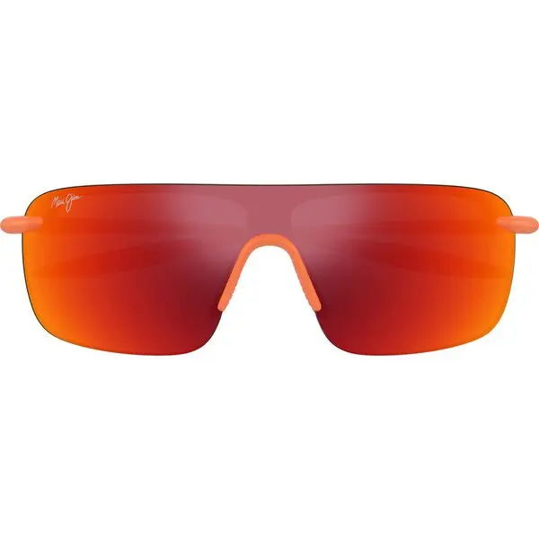 Maui Jim Palulu Shield Sunglasses - Orange
