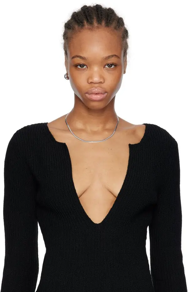 Maria Black Mio Chain Necklace - Silver | Editorialist