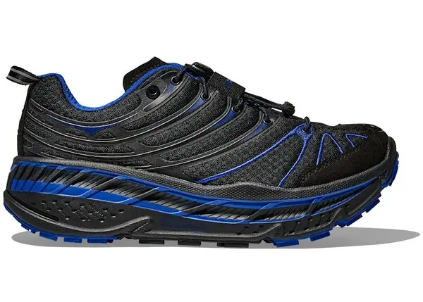 Hoka One One Stinson Evo Ogin Sneakers - Black/blue