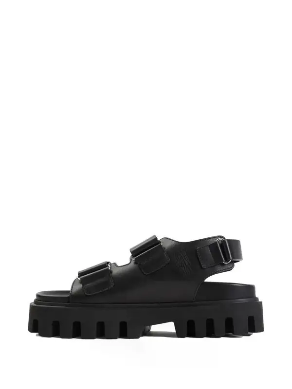 Alexander McQueen Leather Sandals - Black