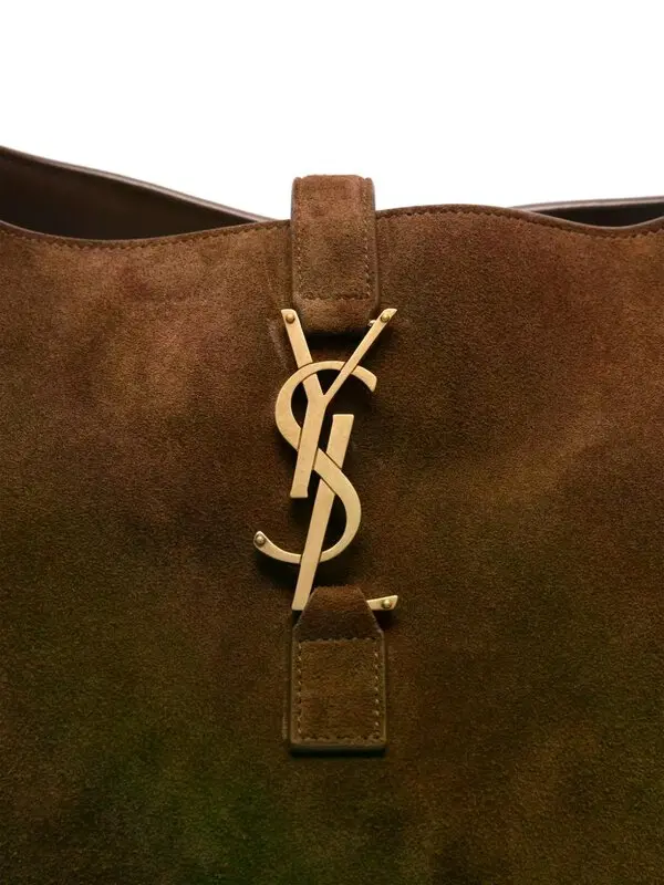 Saint Laurent Le 5 À 7 Bea Tote Bag - Brown