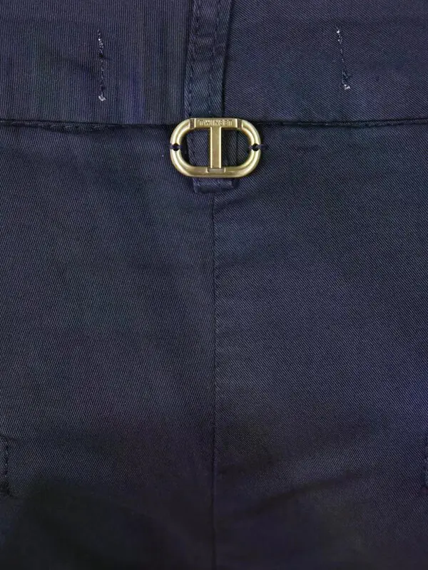 TWINSET Logo-plaque Trousers
