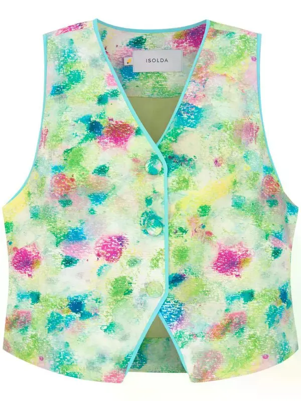 Isolda Musgo Waistcoat - Green