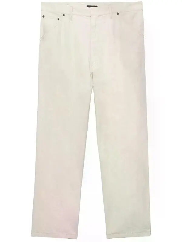 Prada Chambray Pants - White