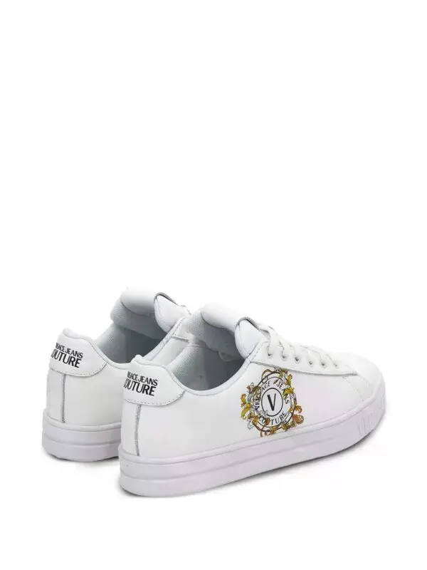 Versace Logo-print Sneakers - White