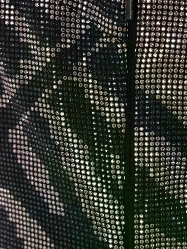 Roberto Cavalli Rhinestoned Mini Dress