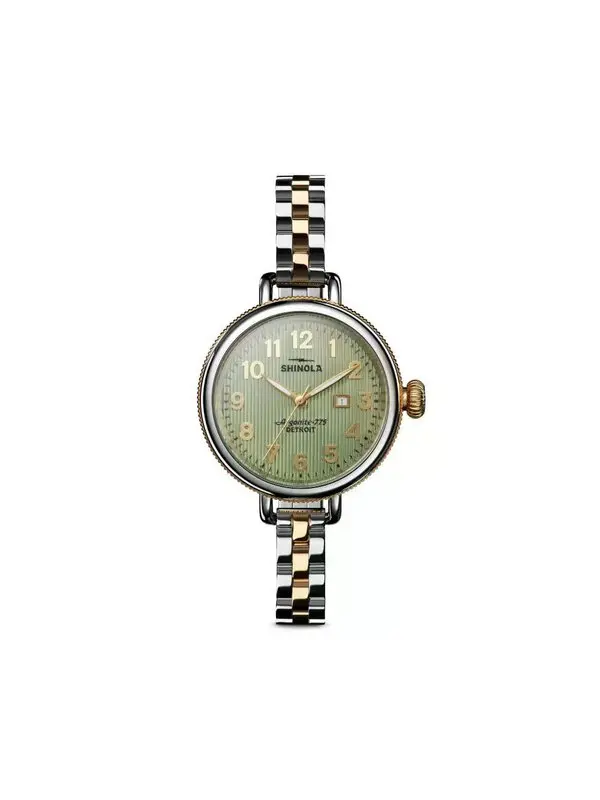 Shinola The Birdy 34mm Watch - Green