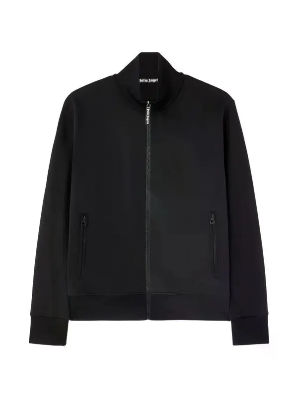 Palm Angels Logo-print Track Jacket - Black
