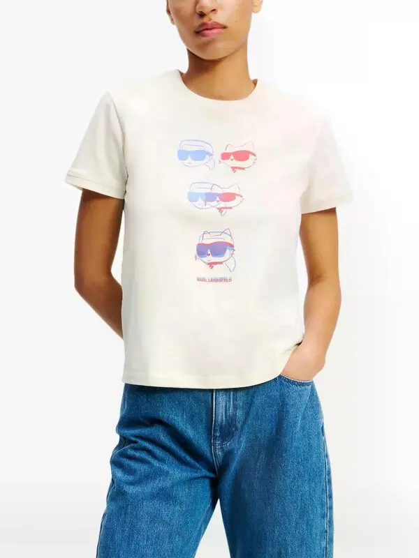 Karl Lagerfeld Ikon Color-pop T-shirt
