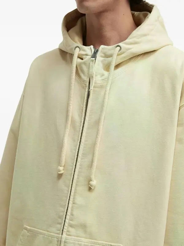 MAISON MARGIELA Embroidered Hoodie - Neutrals