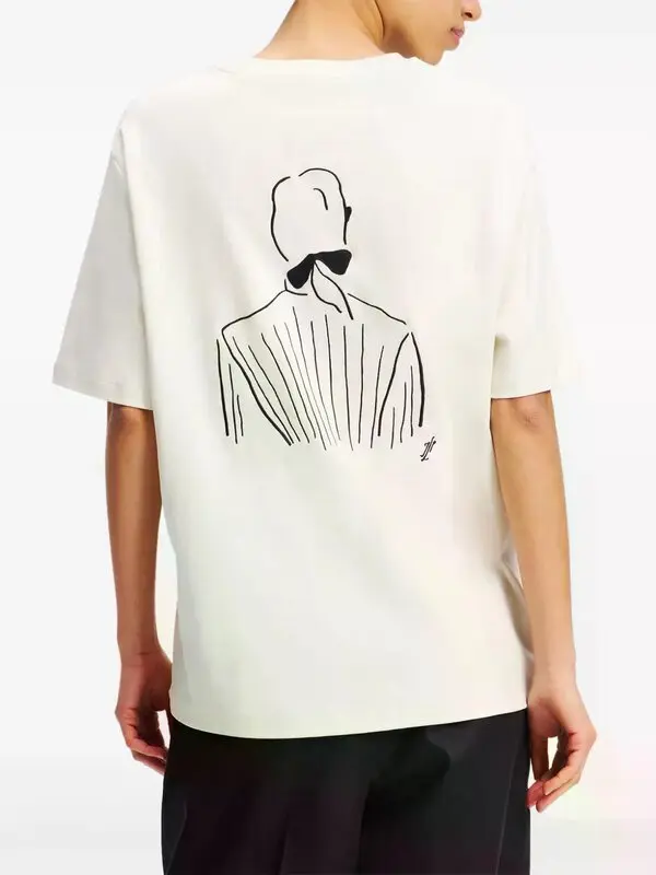Karl Lagerfeld X Jorge Parra T-shirt - White