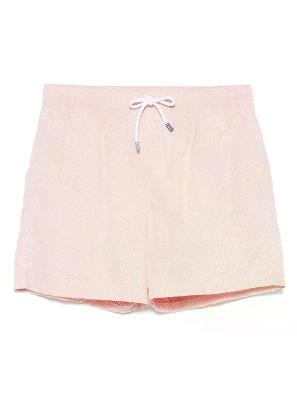 Fedeli Madeira Swim Shorts - Orange