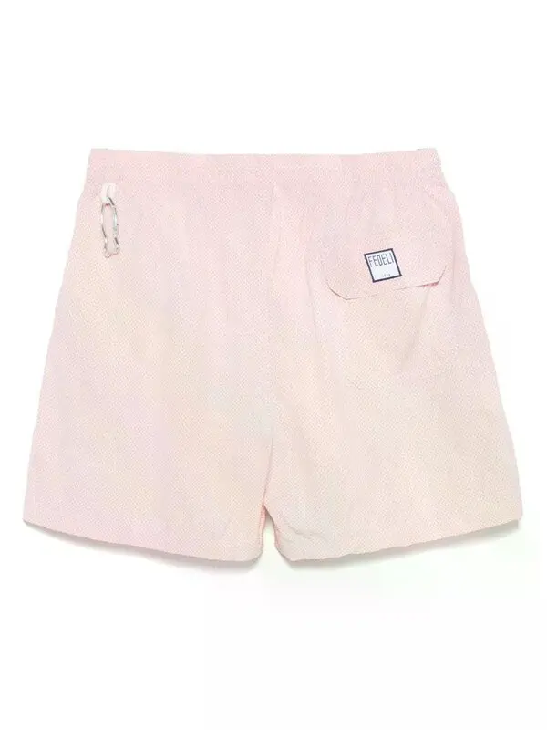Fedeli Madeira Swim Shorts - Orange
