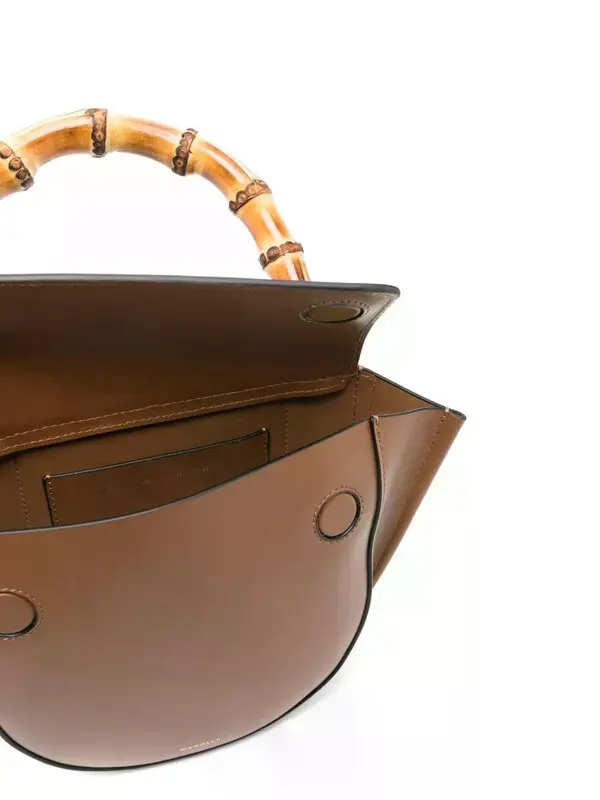 WANDLER Mini Hortensia Crossbody Bag - Brown