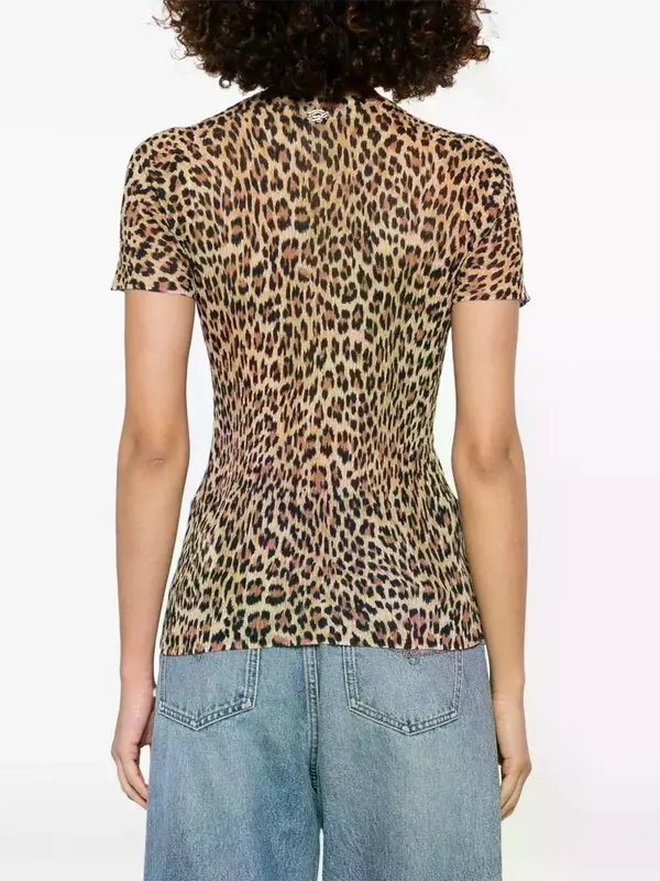 Blumarine Leopard-print T-shirt