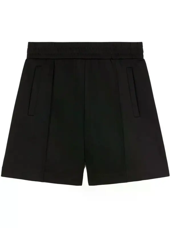 Palm Angels Logo Track Shorts - Black
