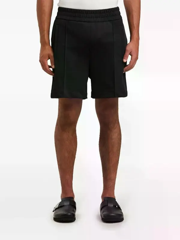 Palm Angels Logo Track Shorts - Black
