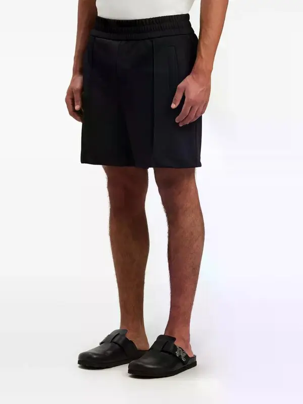 Palm Angels Logo Track Shorts - Black