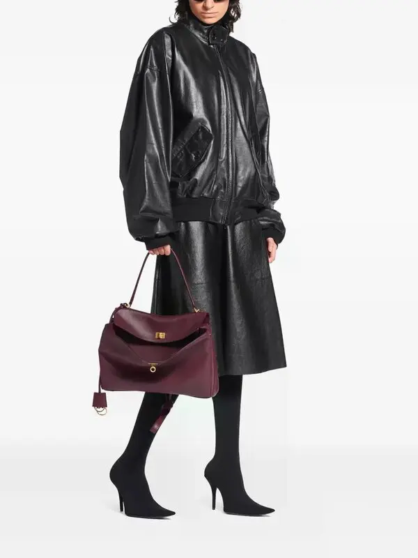 Balenciaga Medium Rodeo Tote Bag - Red