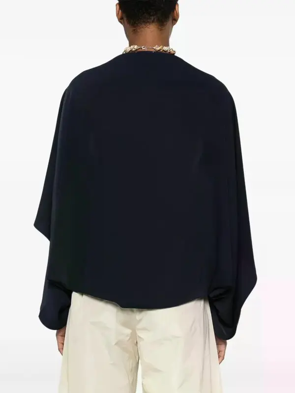 P.a.r.o.s.h Draped Jacket - Blue