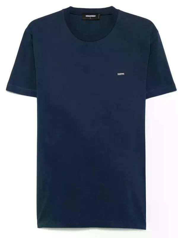 Dsquared2 Logo-plaque T-shirt - Blue