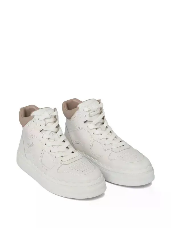 Chloé Perforated Detail Sneakers