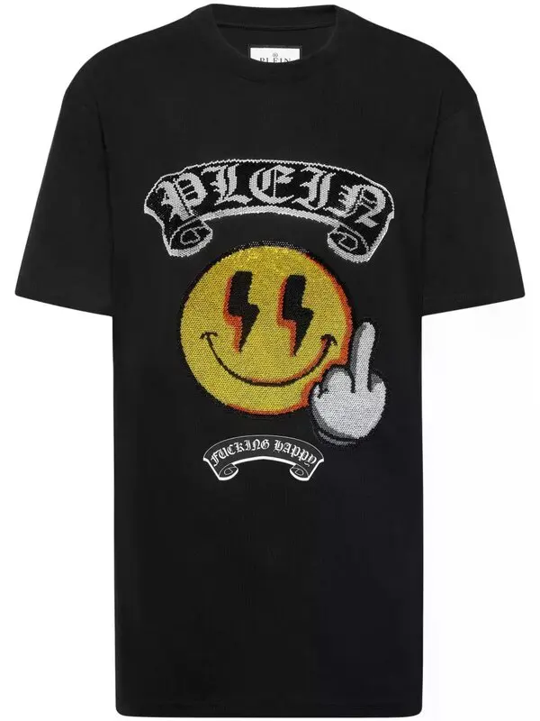 Philipp Plein Smile T-shirt - Black
