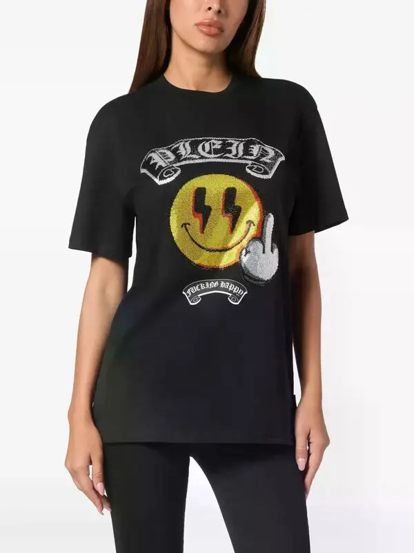 Philipp Plein Smile T-shirt - Black