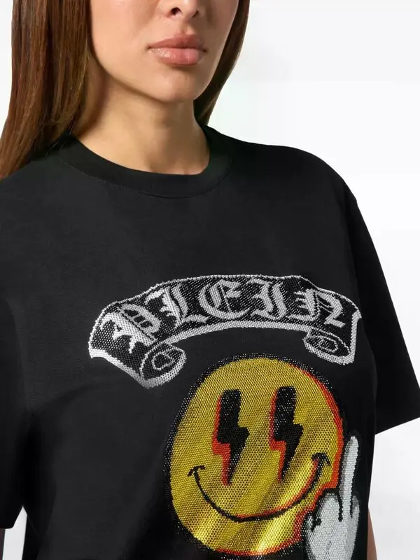 Philipp Plein Smile T-shirt - Black