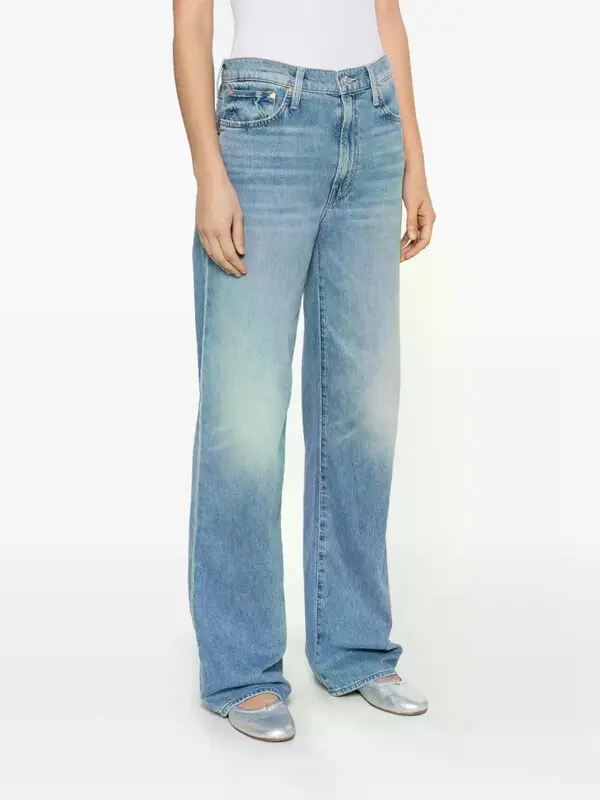 MOTHER The Dodger Sneak Jeans - Blue