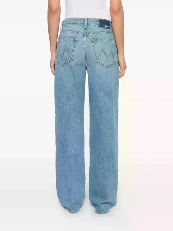 MOTHER The Dodger Sneak Jeans - Blue