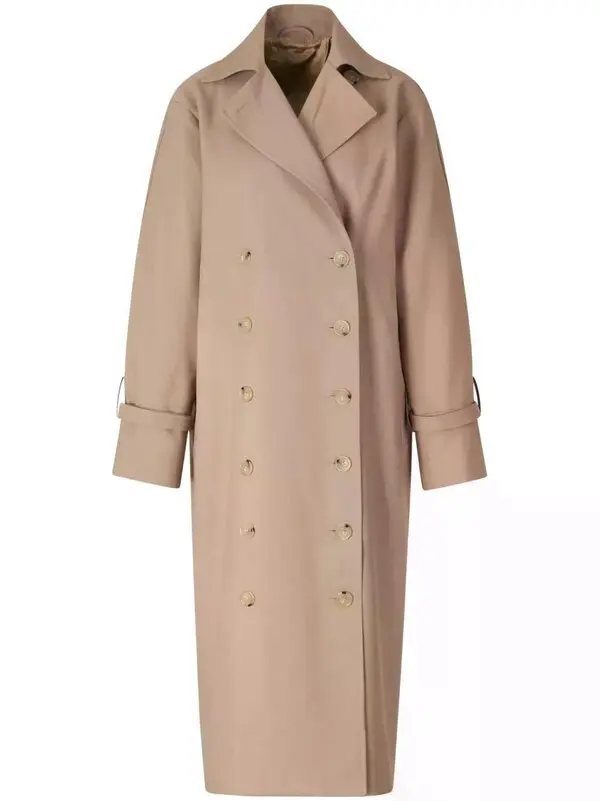 TOTEME Signature Trench Coat - Brown