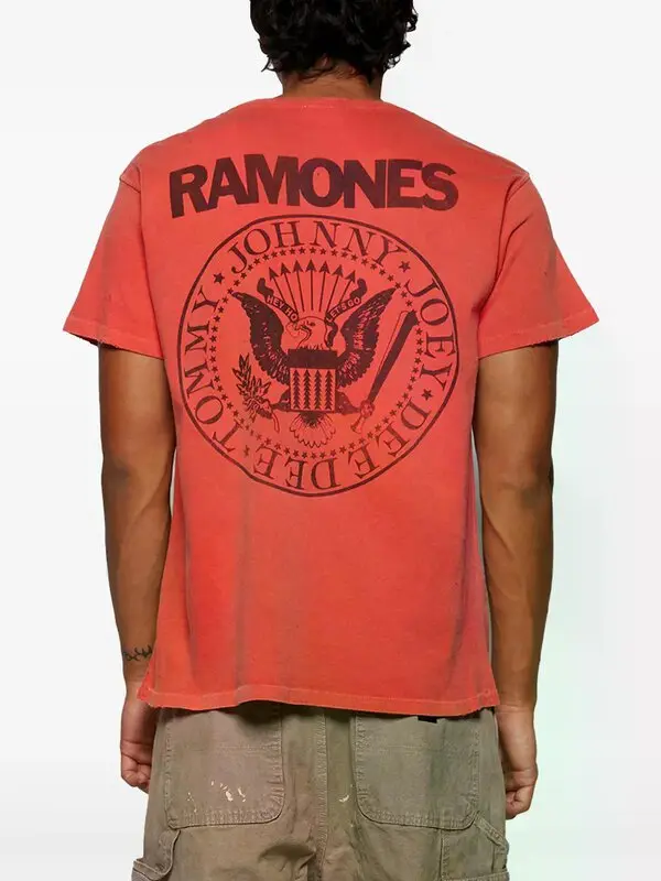 Madeworn The Ramones T-Shirt - Red | Editorialist