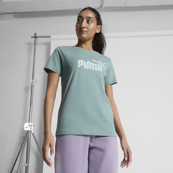 PUMA Flutter Graphic Tee - Green Moon