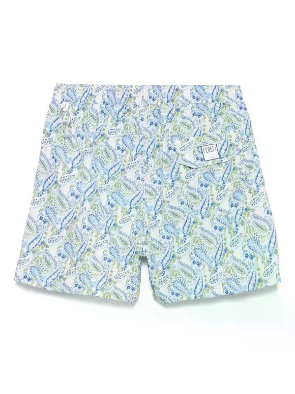 Fedeli Madeira Swim Shorts - Blue