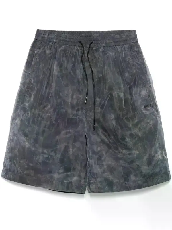 JUUN.J Organza-overlay Shorts